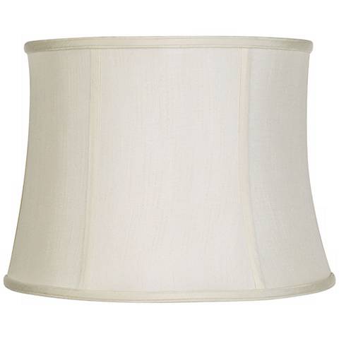 Creme Classic Drum Lamp Shade 14x16x12 (Spider) - Lamps Plus | Havenly
