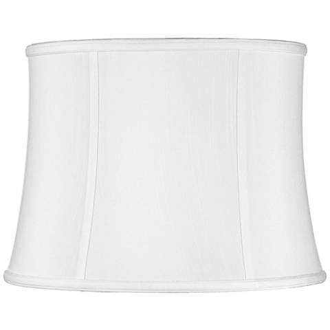 Springcrest Collection White Drum Lamp Shade 14x16x12 (Spider) - Lamps ...