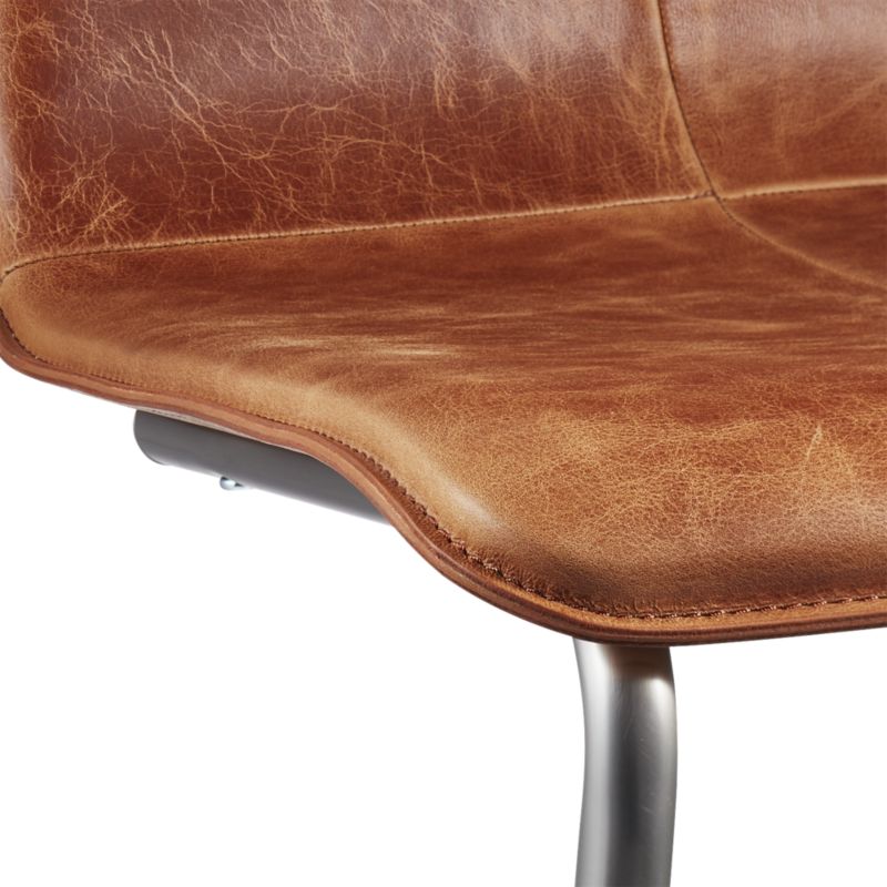 Pony Leather Chair CB2 Havenly