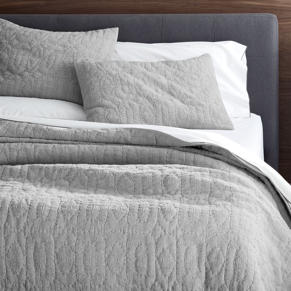 Delano King Quilt - Crate and Barrel | Havenly