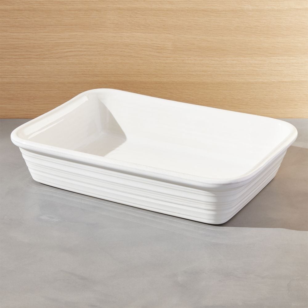 Farmhouse Rectangular Baking Dish - Crate and Barrel | Havenly
