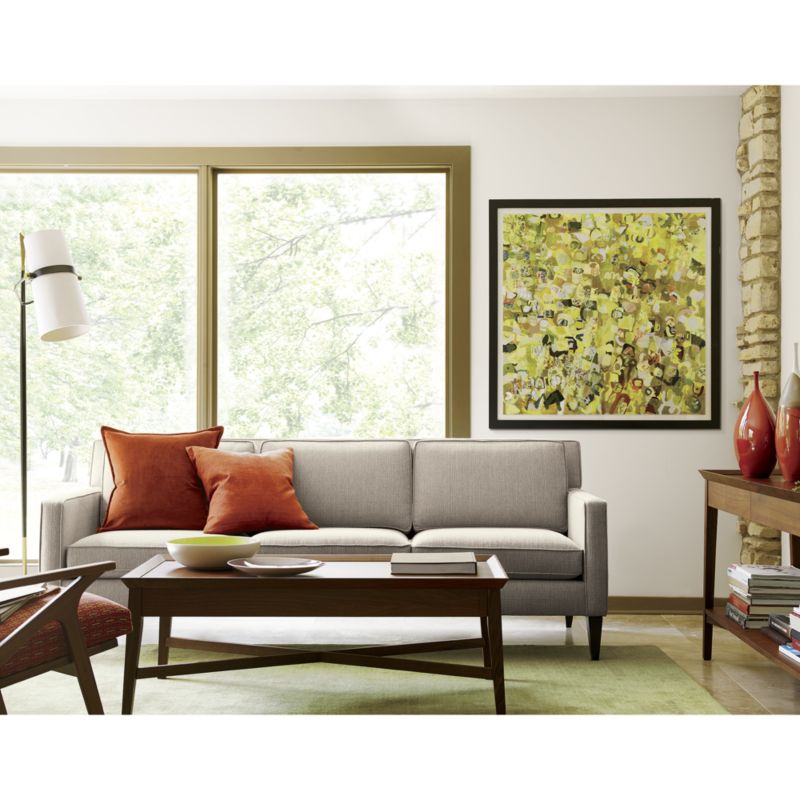 Crate and barrel rochelle sofa store