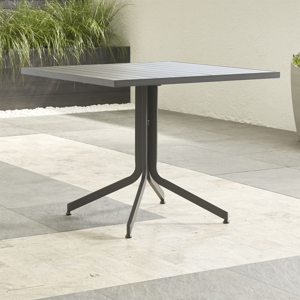 Flip top table crate and barrel store