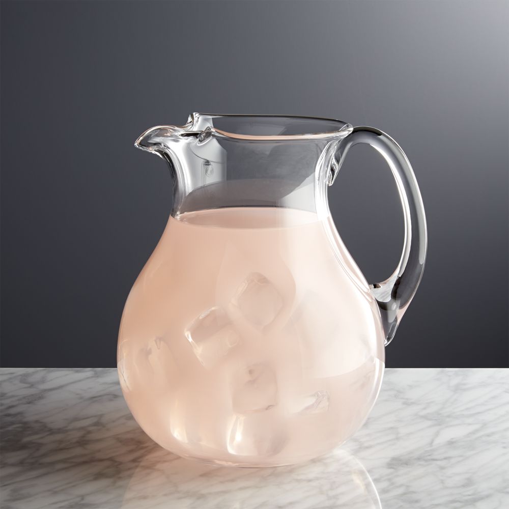 Cha Cha 90-oz. Pitcher - Crate and Barrel | Havenly