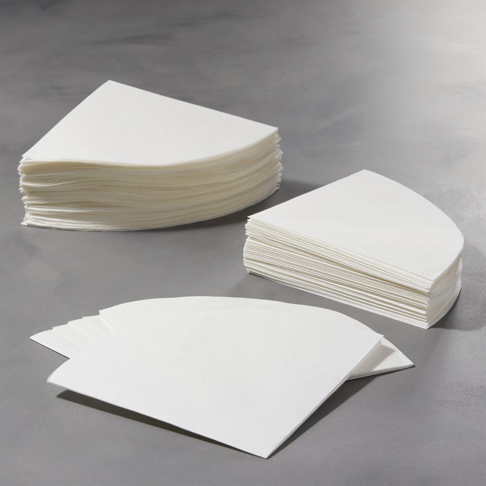 Chemex ® Round Paper Coffee Filters, Set of 100 - Crate and Barrel ...