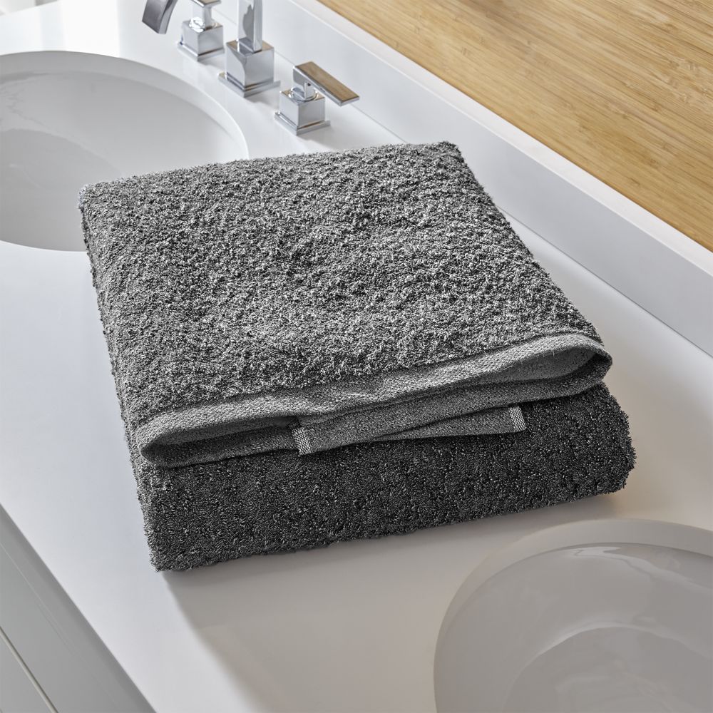 Rowan Tweed Bath Sheet - Crate and Barrel | Havenly