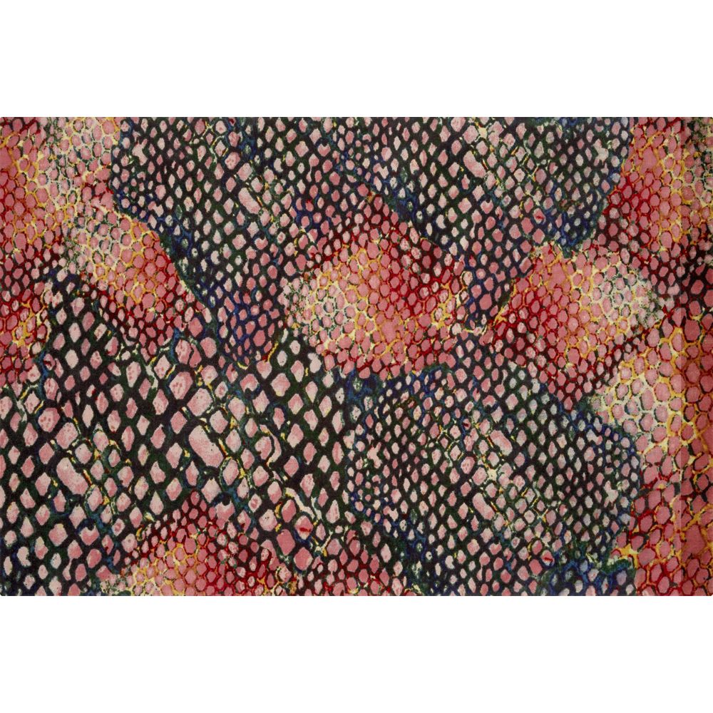 Rainbow Snakeskin Rug 6'x9' - CB2 | Havenly