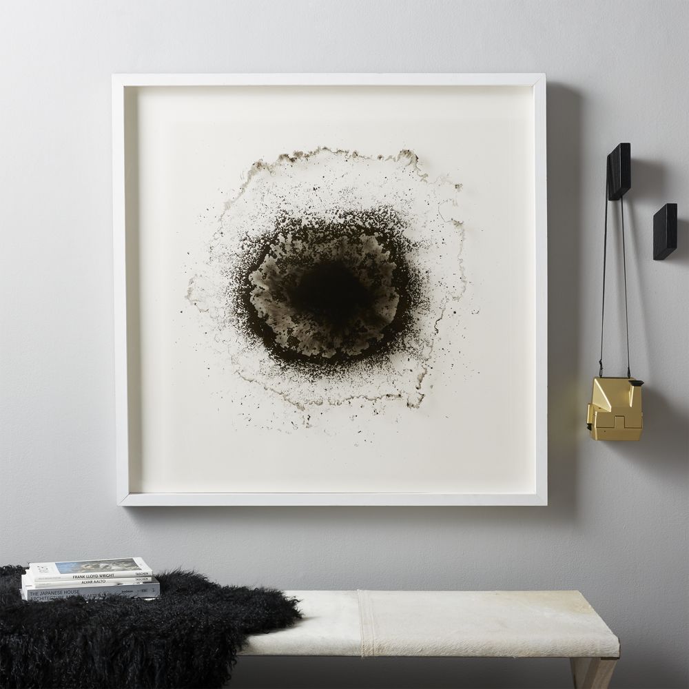 Harmony Diffused Black and White Print - CB2 | Havenly