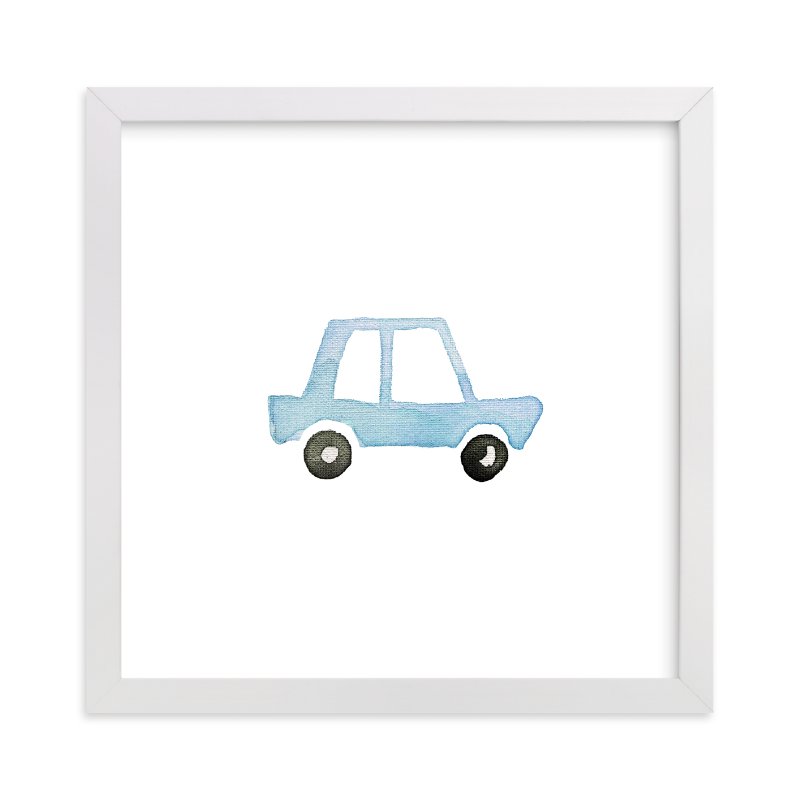 Blue Car Art - Minted | Havenly