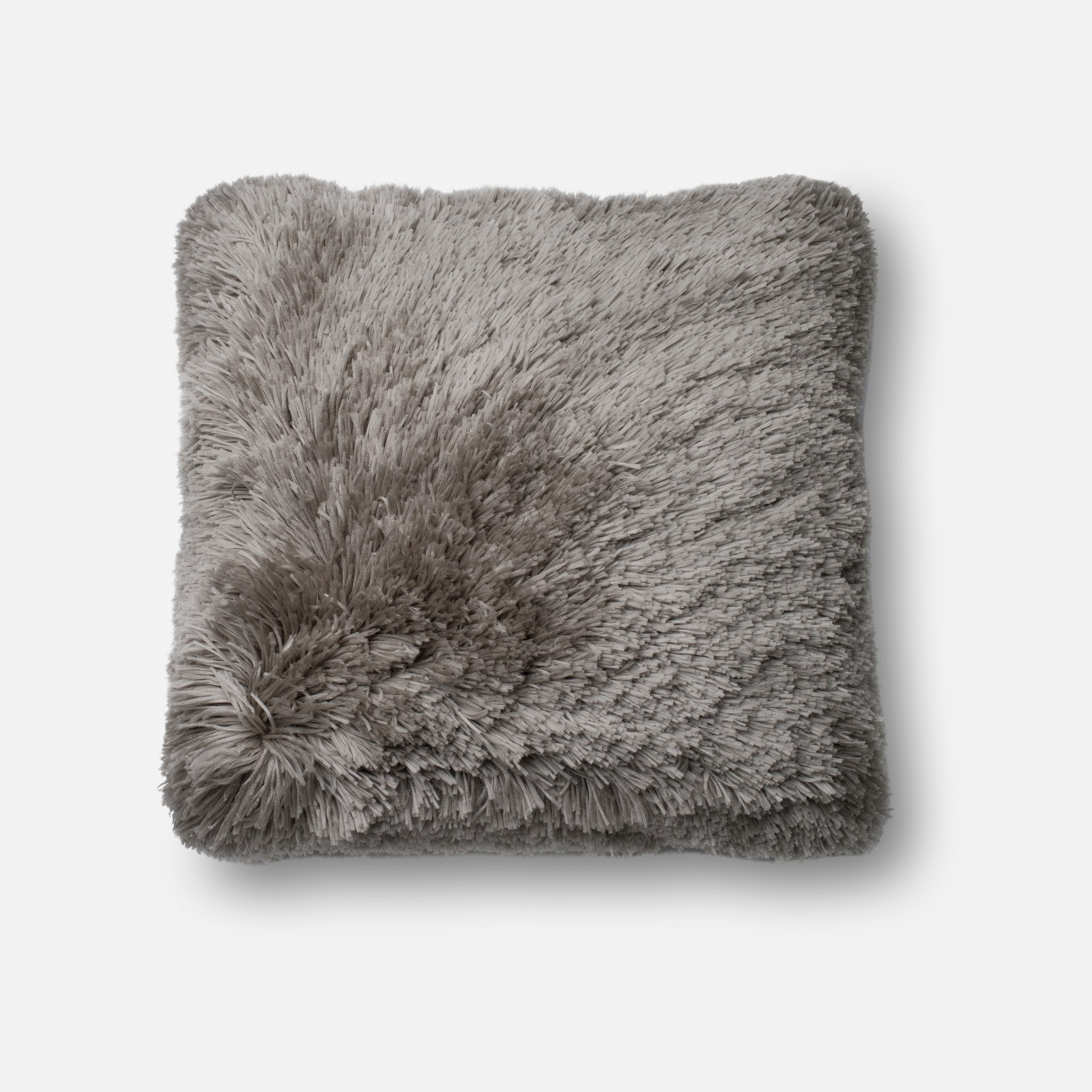 Loloi Pillows P0191 Grey 22" x 22" Cover w/Down - Loloi Rugs | Havenly